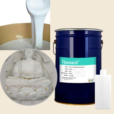 China Condensation Cure Liquid Silicone Rubber High Tear Strength One To One Ratio For Concrete Ornament Molds for sale