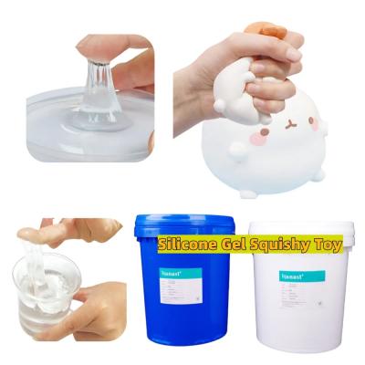 China Anti Yellowing Squishy Silicone Gel 1:1 Self Leveling Bubble Free for ASMR Anxiety Relief Therapy Toys for sale