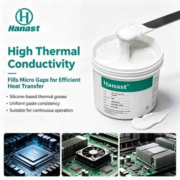 Quality High Density Silicone Thermal Grease Paste with 0.97 W/mK Thermal Conductivity for sale