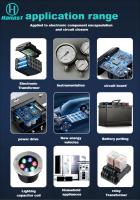 China Customized Black Epoxy Potting Compound 5:1 for LED Driver Electronics Encapsulation for sale