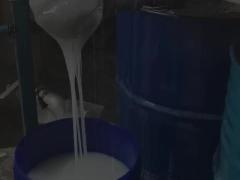 OEM Tin Cure Silicone Rubber RTV-2 Liquid For Gypsum 3D Wall Panel Mould Making