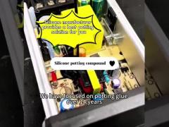 Thermally Conductive Black Potting Compound Epoxy Resin Glue Material Low Viscosity
