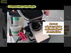 ODM 3:1 Clear Resin Epoxy Potting Compound Glue For LED Driver 2 Parts