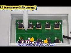 Ip68 Bulk Thermal Silicone Molding Compound Gel Liquid For Ignition Coils Electronic Modules