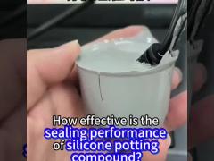 How effective is the sealing performance of silicone potting compound?