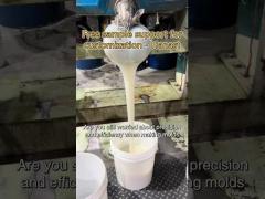 View Resin Products Tin Cure Silicone Mold Rubber Raw Material RTV 2 Molding White Liquid Demo