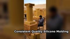 Consistent quality liquid silicone rubber for regular factory mass molding tasks