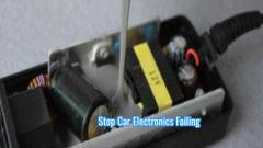 Anti vibration silicone potting compound for automotive electronic control units