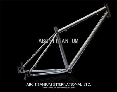 China titanium mountain bike frame for sale