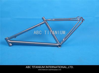 China GR9 titanium fat bike frame for sale