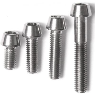 China DIN titanium screws /bolts and nuts/wheels bolts titanium ti 6al 4v/motorcycle equip for sale