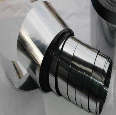 China diaphragm titanium foil ultra-thin strips and foils gr2 ,cp2,grade 5 0.05mm for sale