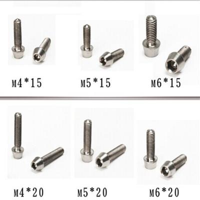 China Grade 5 Titanium Nuts & Bolts for sale