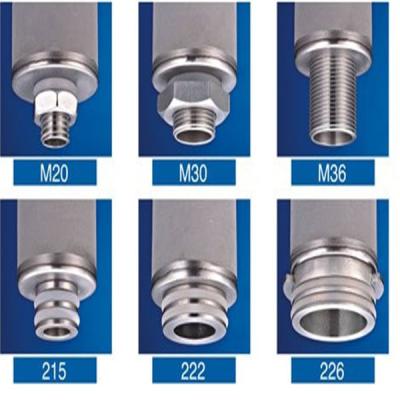 China titanium sintered metal filters filter cartridge manufacturers Tio2 porous metal filter for sale