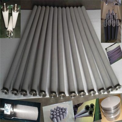 China titanium  sintered metal filters ,Tio2 porous metal filter for sale