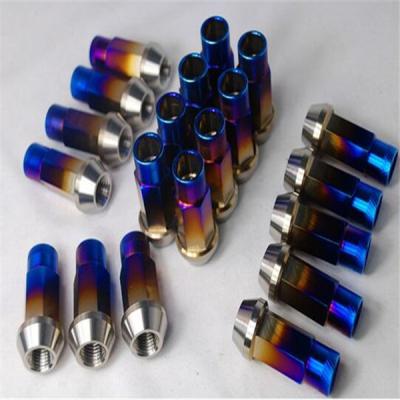 China Gr5 Titanium wheel  Lug Nuts fro racing for sale