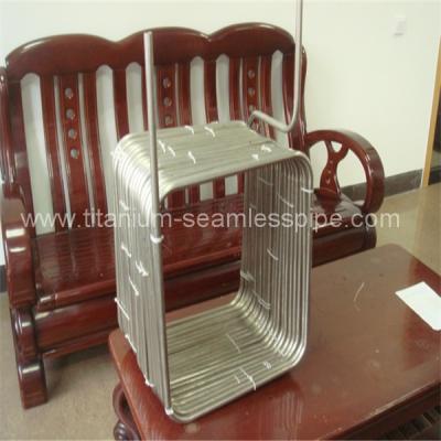 China Long square coil Stainless steel evaporator/Long square titanium coil for evaporator for sale