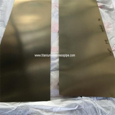 China ASTM F2063 super elastic nitinol sheet  1mm 2mm thick for  Cellular Phone Antennae for sale