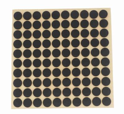 China Zelfklevende Zwarte Tweezijdige Kleverige Dikte 1mm3mm van Stootkussensoilproof Te koop