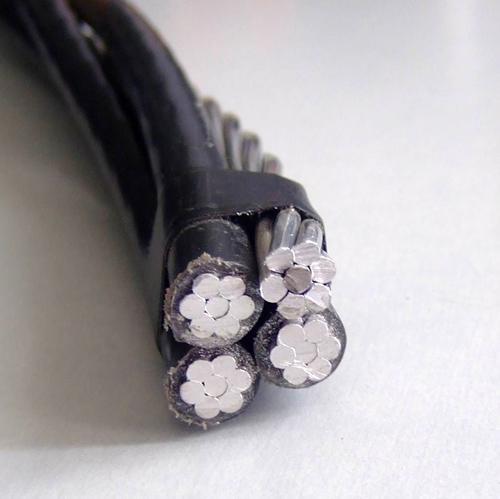 3 Cores PVC XLPE Insulated Aluminum Conductor Low Voltage 12V Overhead Cable ABC Cable