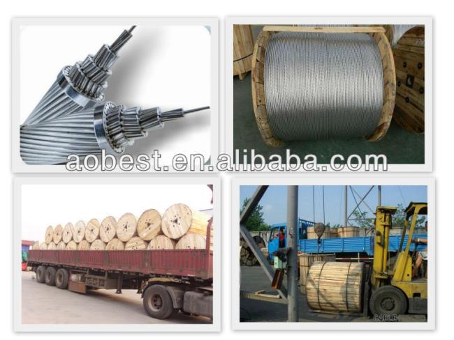 ASTM BS IEC DIN GOST Standard Low Voltage AAC ACSR Insulated Bare Conductor Cable for Overhead Application