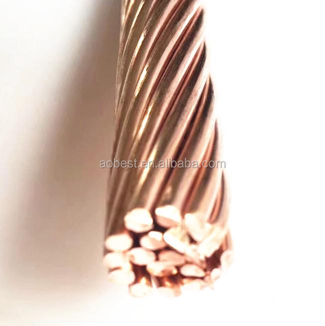 Hard Drawn 29mm2 Bare Copper Cable XLPE PVC Insulation Aluminum Conductor 4 2 Core Electrical Cable Overhead Underground