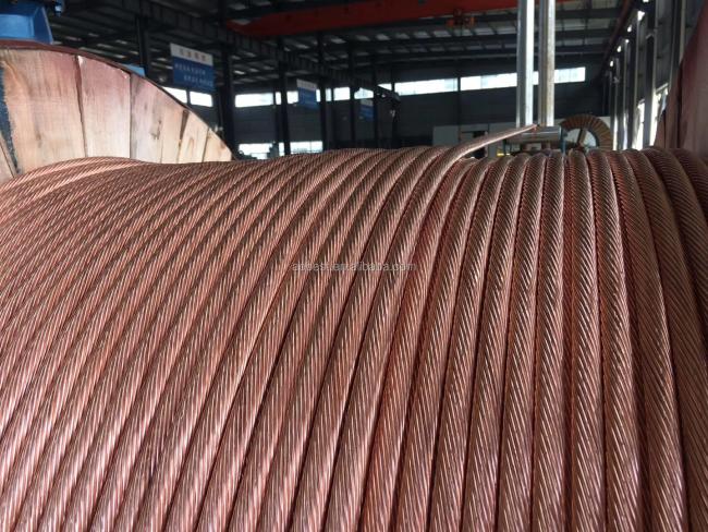 Hard Drawn 29mm2 Bare Copper Cable XLPE PVC Insulation Aluminum Conductor 4 2 Core Electrical Cable Overhead Underground