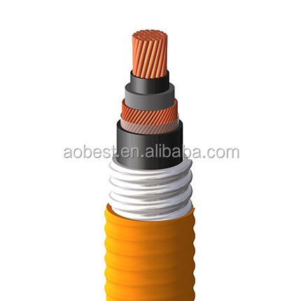 TECK 5000V High Voltage 3-Core AWG6 Cable Copper Conductor with XLPE Insulation for Construction Applications