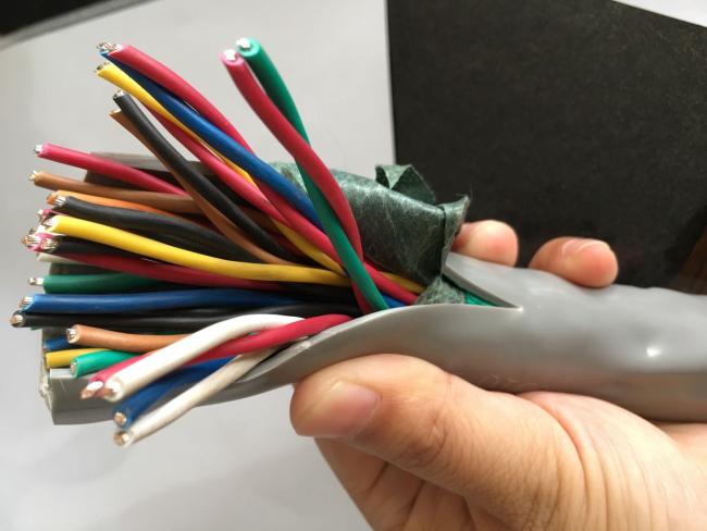 Explosion proof Instrument cable 1pair AWG16 with CORRUGATED METAL ARMOR OF AC90 Galvanized