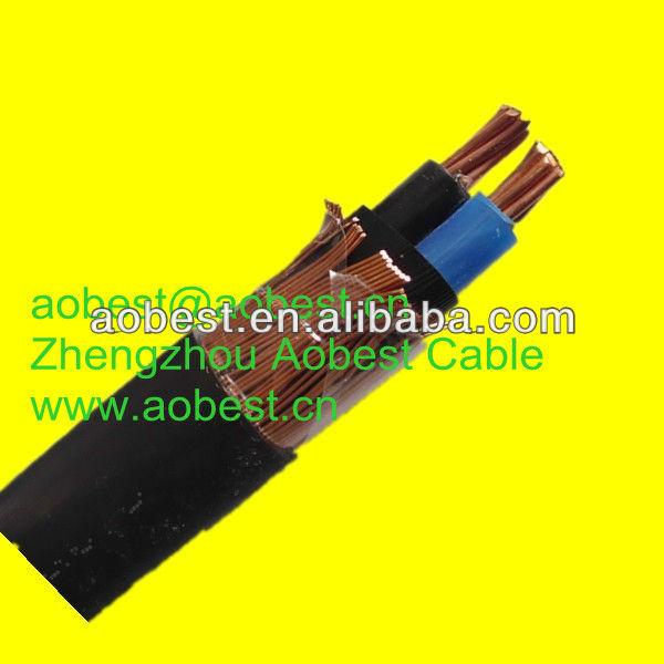 Aobest 2x16mm Weather-resistant Dac Cable with Copper Conductor and PVC Insulation Low Voltage for concentric cable