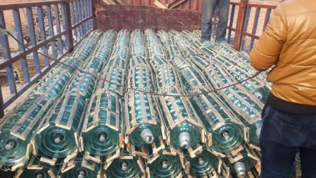 2022 year medium voltage toughened glass insulator LXP-40 glass insulator