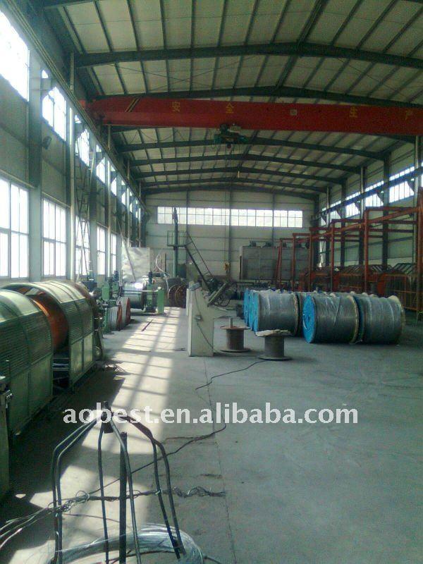 HIGH Tensile galvanized steel wire BARE CABLE