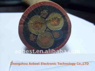 Saudi Arabia Compatible Rubber Power Cable with Copper Conductor Low Voltage for Construction Applications