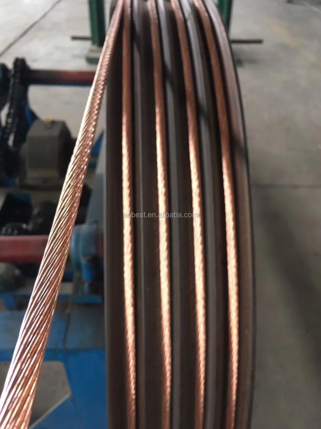 CE Certified 25mm Copper Cable with PVC XLPE PE Insulation for Industrial Use Single Core 4-Core Aluminum Exported South Africa