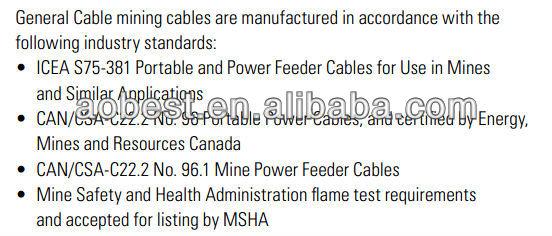 ANACONDA cable SHD-GC power cable