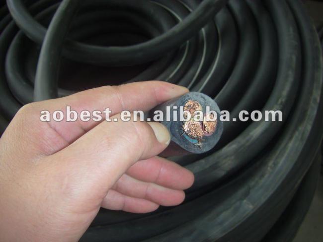Hot Sale! China Low Voltage Flexible MIG Welding Torch Cable Copper Core Rubber Insulated for Industrial Use