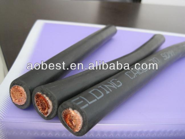 2022 Large Export Stranded Copper Conductor 70mm2 Rubber Insulated Cable for Welding Applications