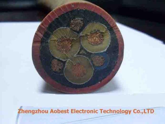 China 2 Core H05RN-F Low Voltage Power Cable Copper Conductor Rubber Insulated for Industrial Use