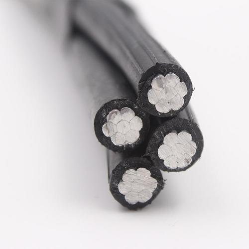 Professional Producer's ABC Cable 4x25mm XLPE Insulation Aluminum Conductor Lower Price for Overhead Low Voltage Application