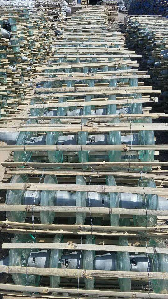 Toughened glass diss suspension insulator U70BSP for Uzbekistan