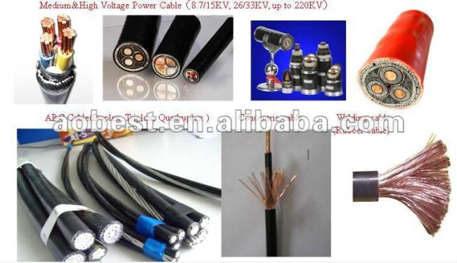 Professional Producer's 4x10mm ABC Cable Low Price Insulated High Voltage Aluminum Copper Conductors Flexible PVC XLPE Overhead