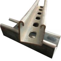 Quality Galvanized Steel Uni Strut Channel with 41mm Side Rail Height and Heavy Load for sale