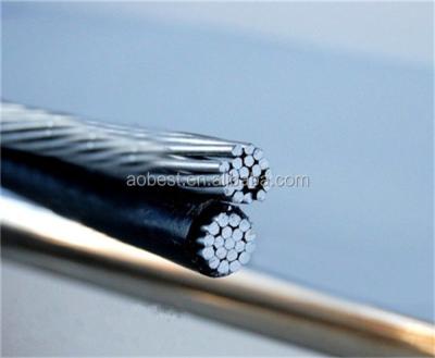 Quality 16mm2 Aerial Bundle ABC Cable for Low Voltage XLPE Insulation in Overhead for sale