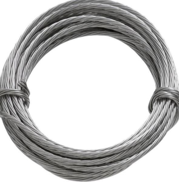 Quality BS Standard 7/14 AWG Hot Dipped Galvanized Steel Wire Strand Medium Voltage Guy for sale