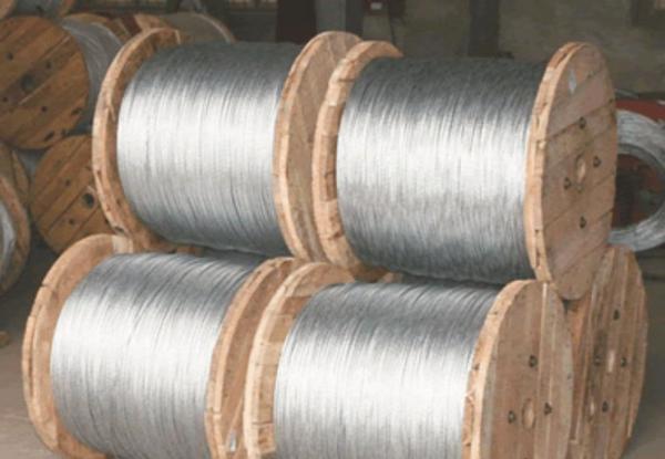 Quality BS Standard 7/14 AWG Hot Dipped Galvanized Steel Wire Strand Medium Voltage Guy for sale