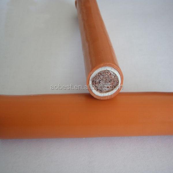 Quality Low Voltage Industrial Rubber Insulated Flexible Welding Cable PVC with Copper for sale