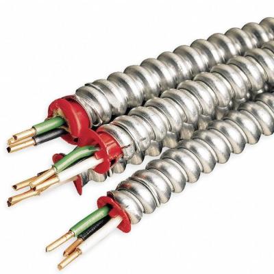 China Canada AC90 12/3 Power Cable with Interlock Aluminum Alloy Jacket and XLPE Insulation for sale