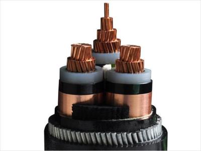 China IEC60502 Standard 8.7/15KV 3x95mm2 High Voltage Power Cable with Copper Conductor for sale