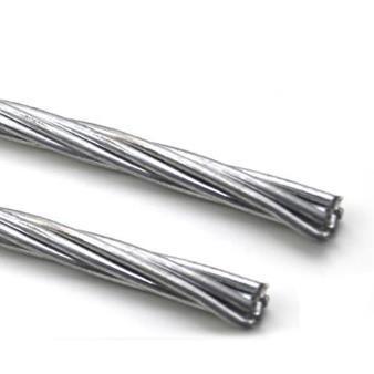 Quality Stranded Galvanized Steel Wire For Ethiopia Conductor Type Stranded No Jacket for sale
