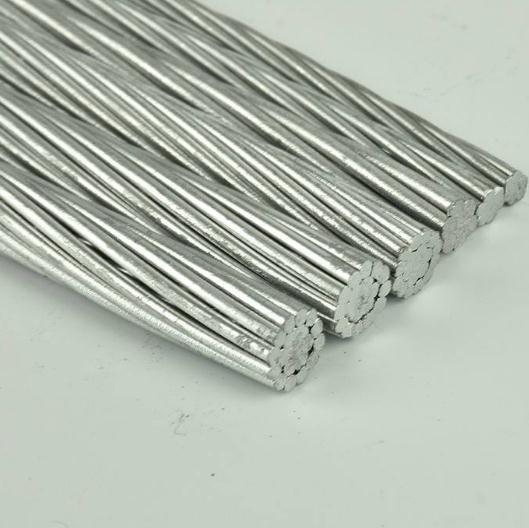 Quality Stranded Galvanized Steel Wire For Ethiopia Conductor Type Stranded No Jacket for sale